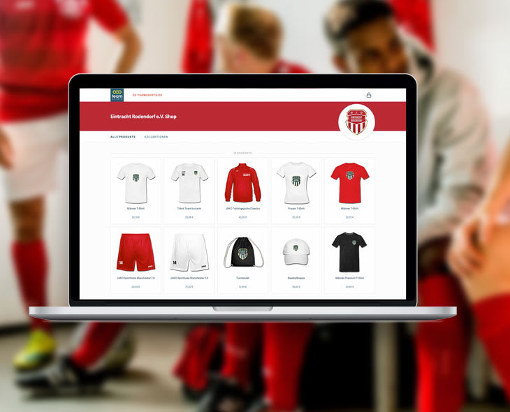 Spread Group | New feature at TeamShirts – Online shops for ...